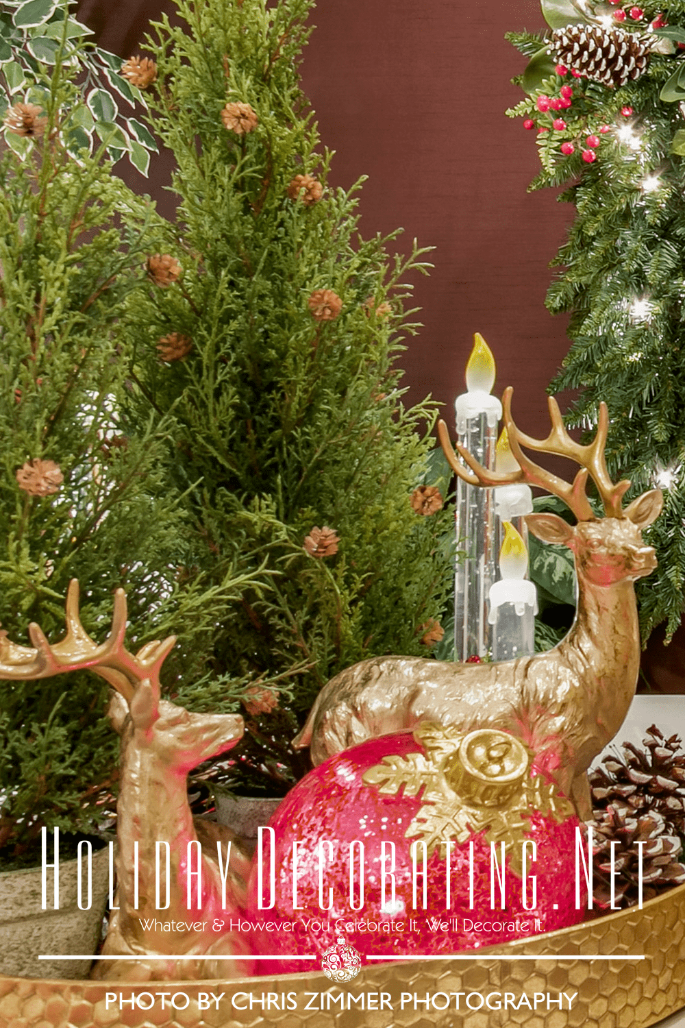 7 Delightful Deer-Themed Christmas Decorating Ideas | HolidayDecorating.Net